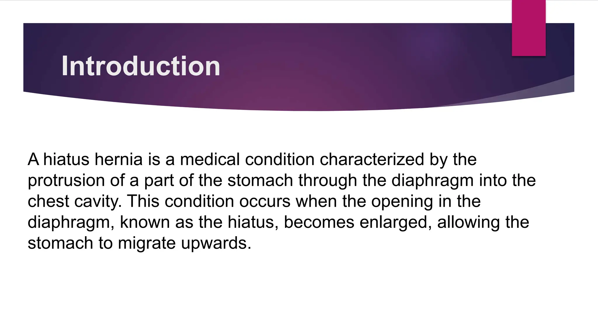 hiatus hernia.pptxmmmmmmmmmmmmmmmmmmmmmmm. | PPTX