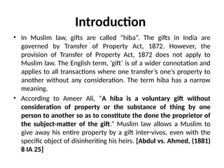 Hiba law muslim law topic cccccccc.pptx