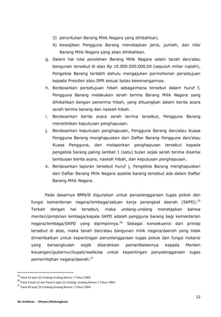 Hibah bmn-d | PDF
