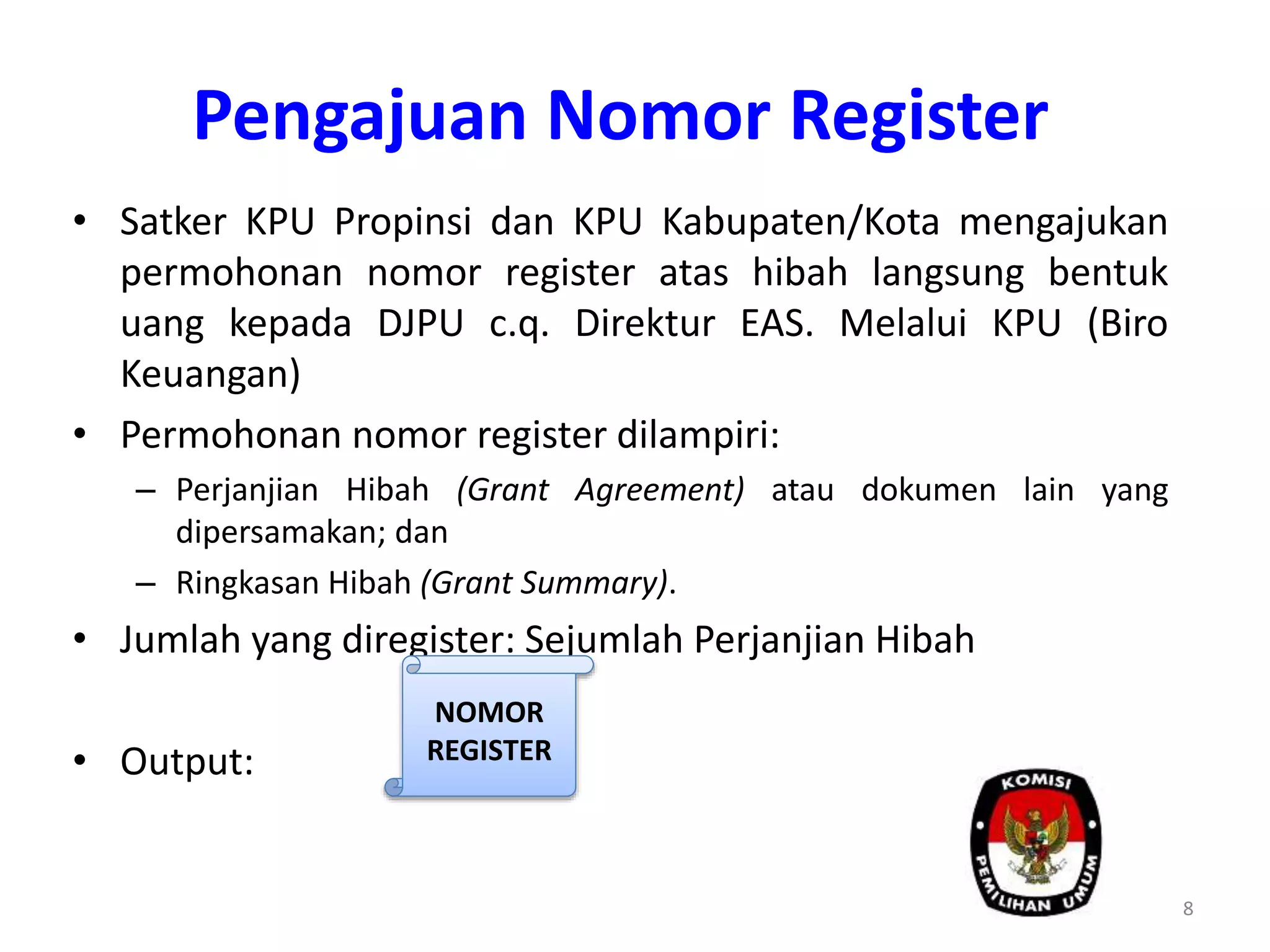 Hibah kpu-materi-sultra | PPTX