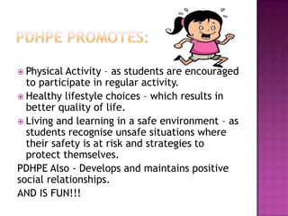 Hiba powerpoint pdhpe | PPTX