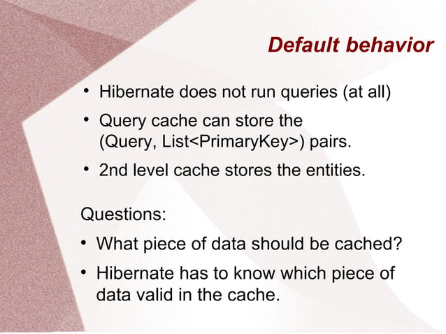 Hibernate caching | PPT