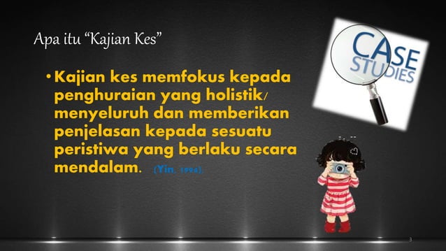 Penggunaan Kajian Kes Sebagai Strategi Pengajaran | PPTX