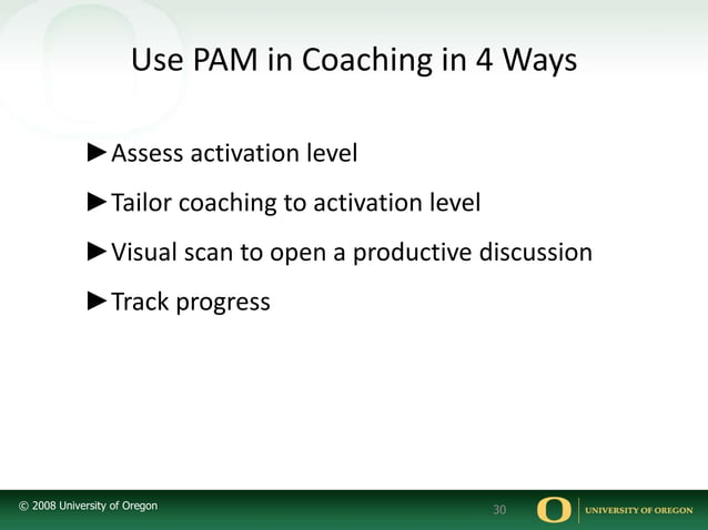 Patient Activation Measure - e-Patient perspective | PPT