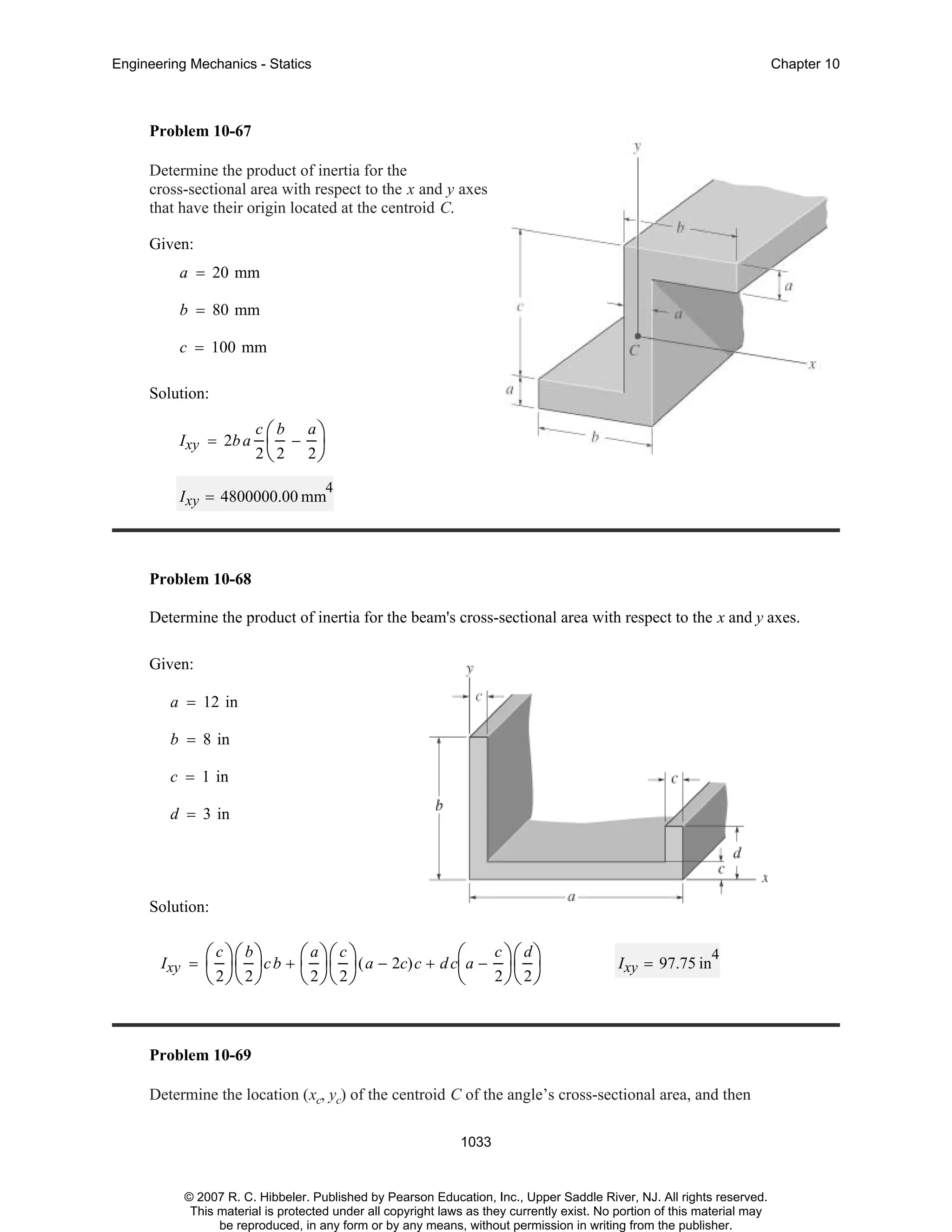 Hibbeler chapter10 | PDF
