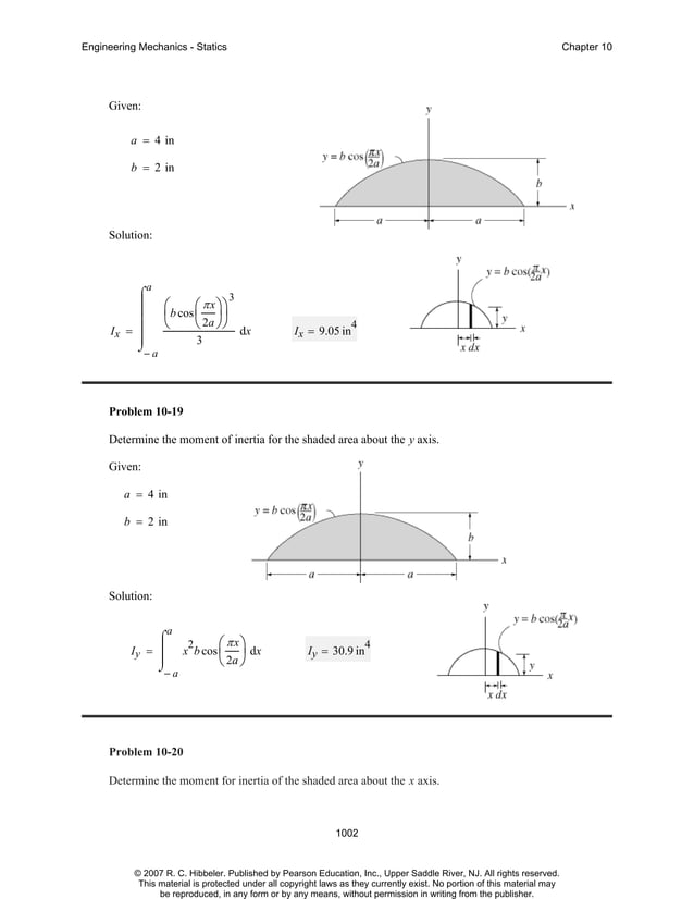Hibbeler chapter10 | PDF