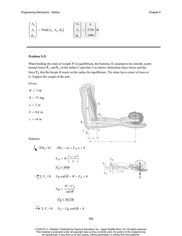 Hibbeler chapter5 | PDF | Physics | Science