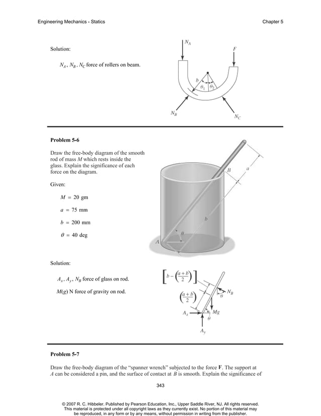 Hibbeler chapter5 | PDF | Physics | Science