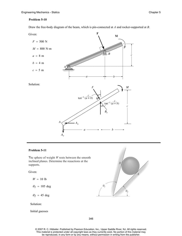 Hibbeler chapter5 | PDF | Physics | Science