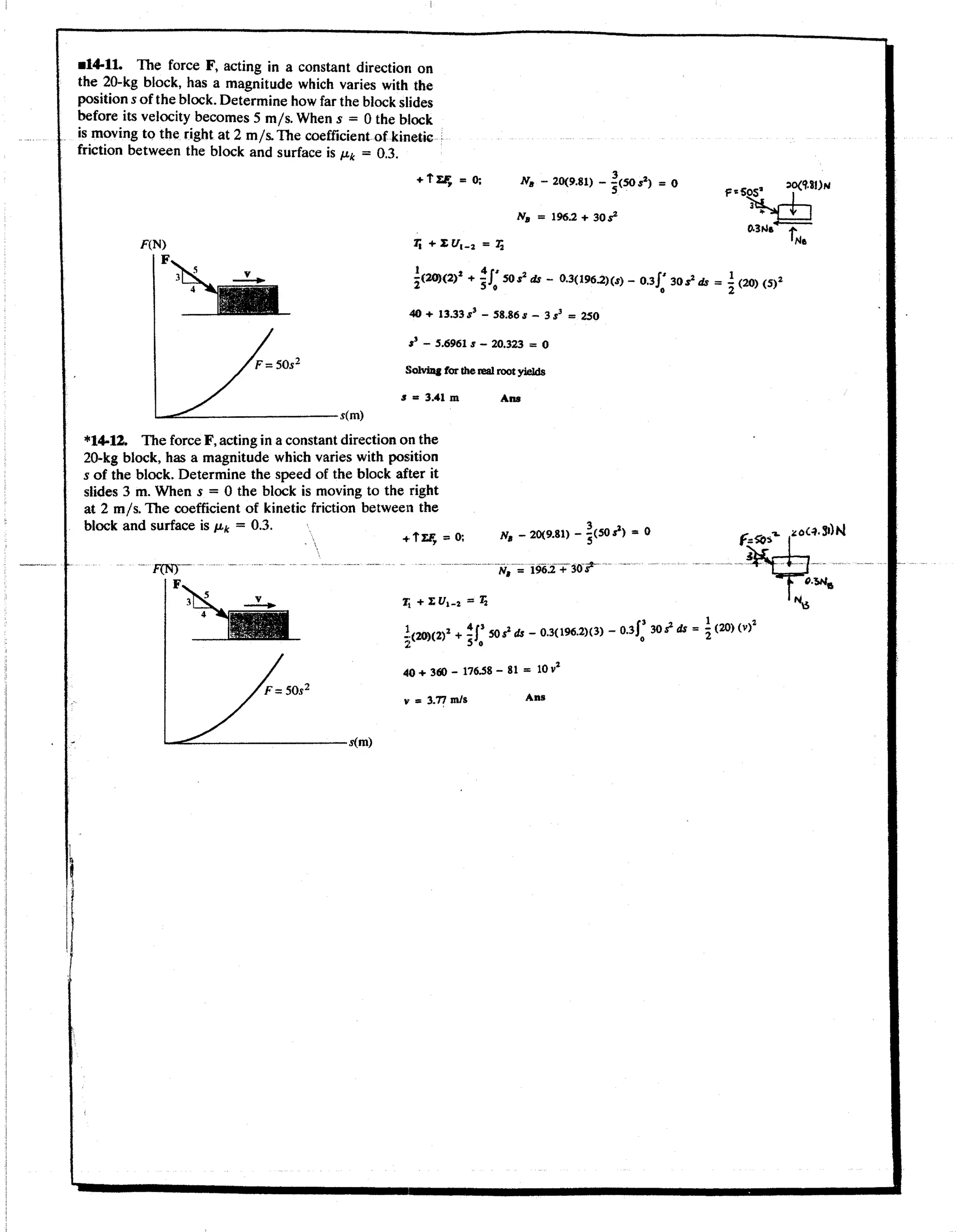 hibbeler dynamics chap 14 | PDF