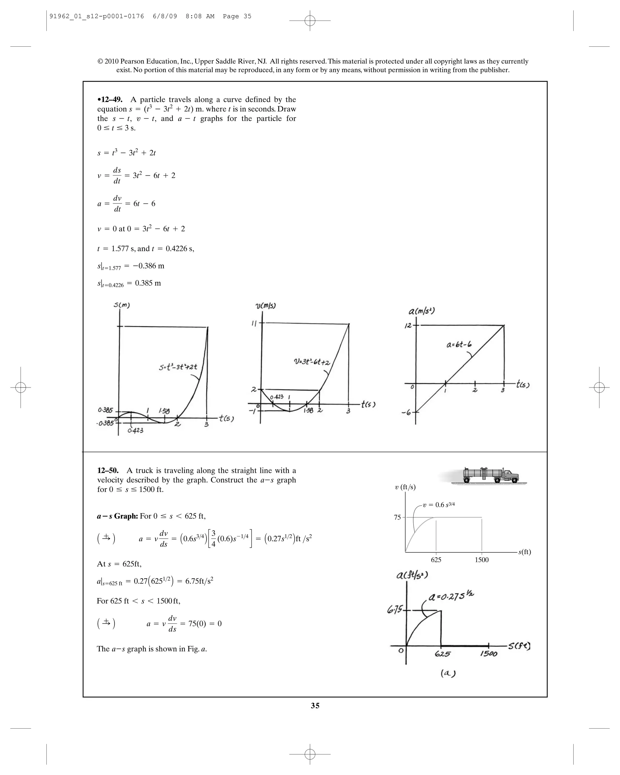 Hibbeler engineering mechanics_dynamics_12th_solucionario | PDF