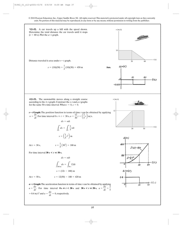 Hibbeler engineering mechanics_dynamics_12th_solucionario | PDF