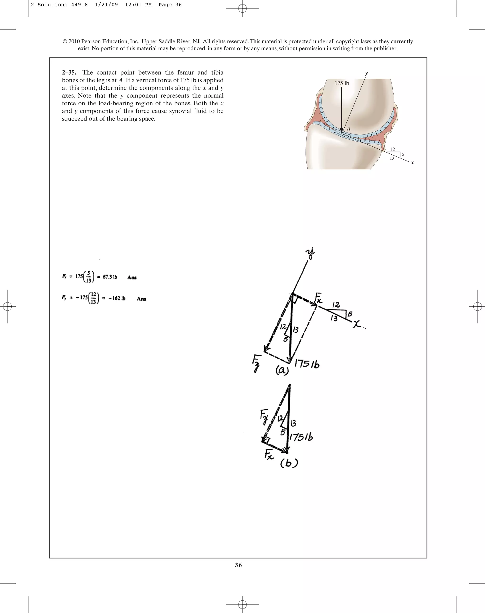 Hibbeler – Engineering Mechanics – Statics 12th Edition Solution Manual ...