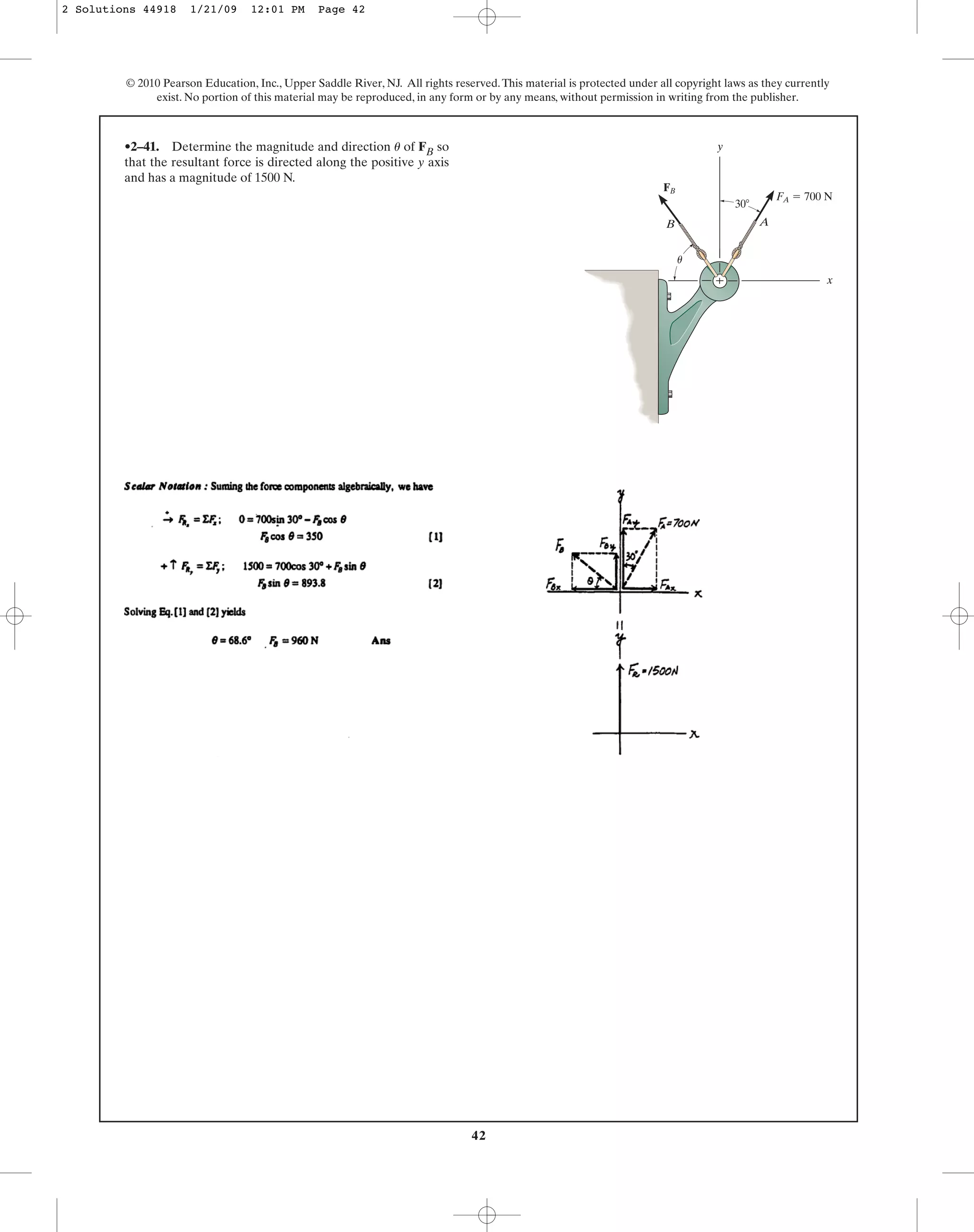 Hibbeler – Engineering Mechanics – Statics 12th Edition Solution Manual ...