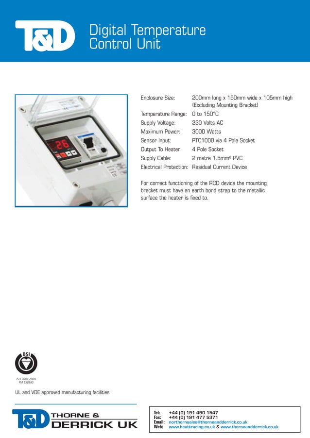 HIBC A Silicone IBC Heating Mat - Digital Temperature Control Unit ...