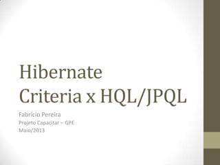 Hibernate | PPT