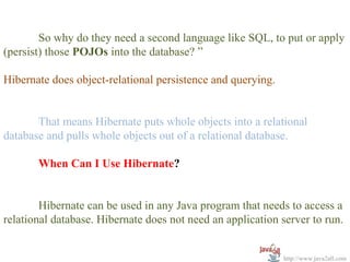 Java Hibernate Programming with Architecture Diagram and Example | PPS