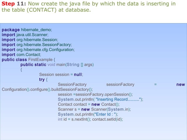 Java Hibernate Programming with Architecture Diagram and Example