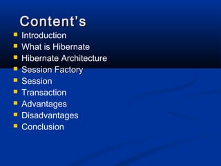 Hibernate | PPT