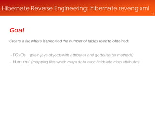 Hibernate reverse engineering | PDF