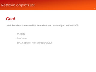 Hibernate reverse engineering | PPT