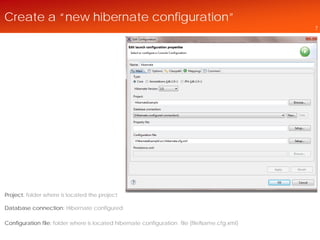 Hibernate reverse engineering | PDF