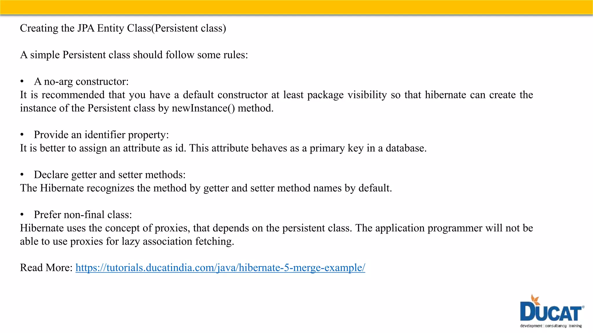 Hibernate 5 Merge Example Ppt 1212
