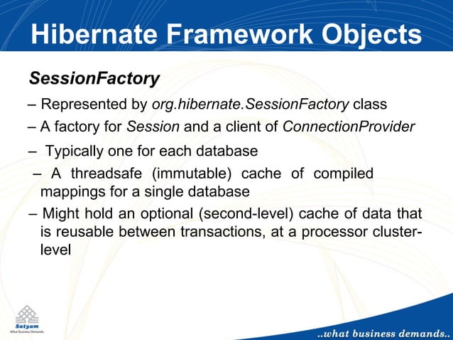 Hibernate architecture | PPT