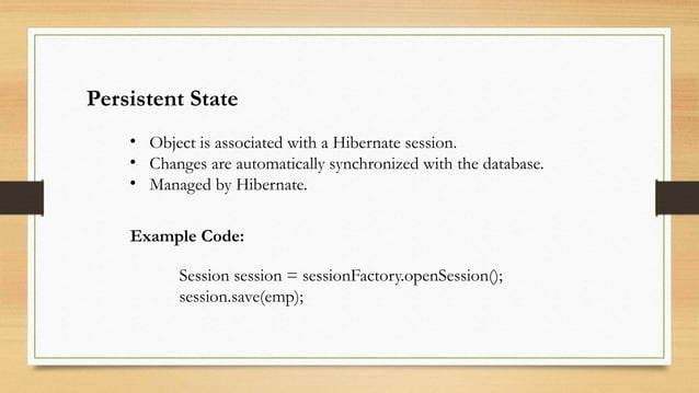 The presentation of Hibernate Lifecycle.pptx