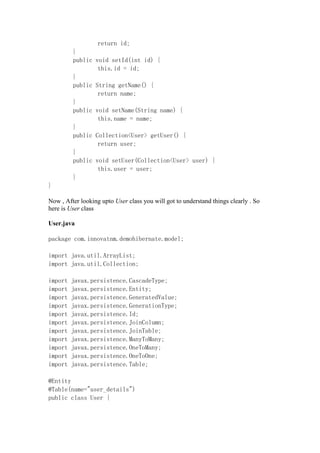 Hibernate Mapping | PDF