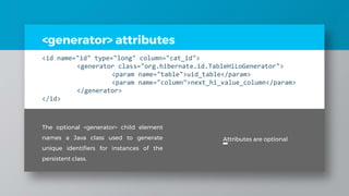 Hibernate "O-R" Mapping | PPTX | Databases | Computer Software and Applications