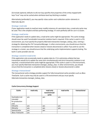 Hibernate performance tuning | PDF