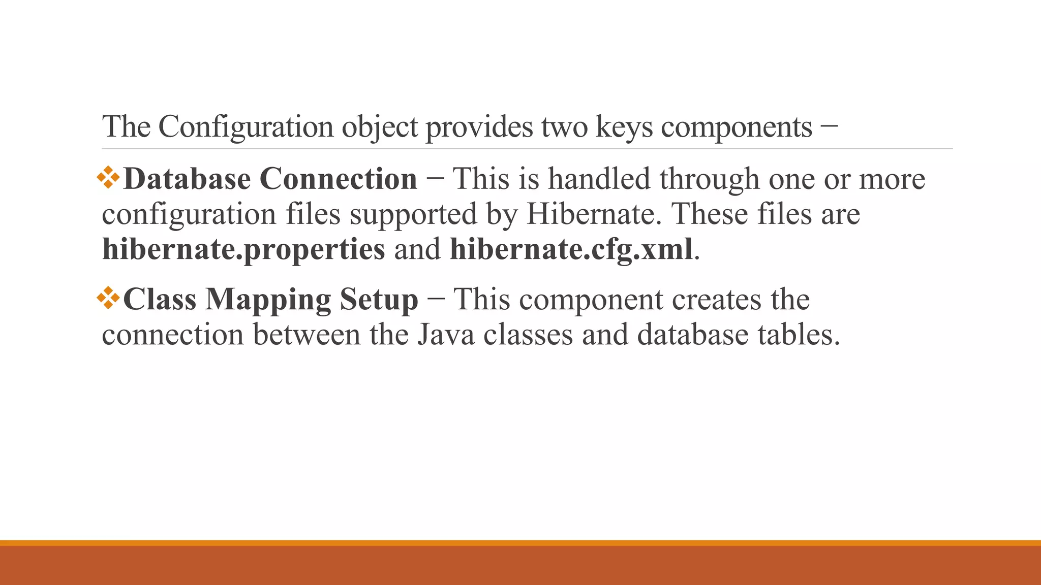 Hibernate Ppt Pptx Databases Computer Software And Applications 3766