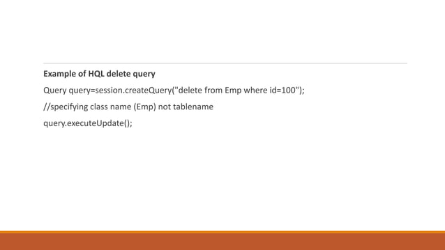 Hibernate Ppt Pptx Databases Computer Software And Applications
