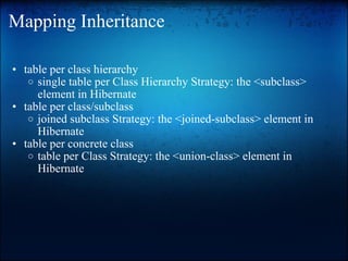 Hibernate training | PPT