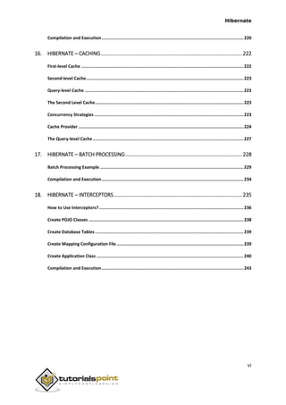 Hibernate tutorial | PDF