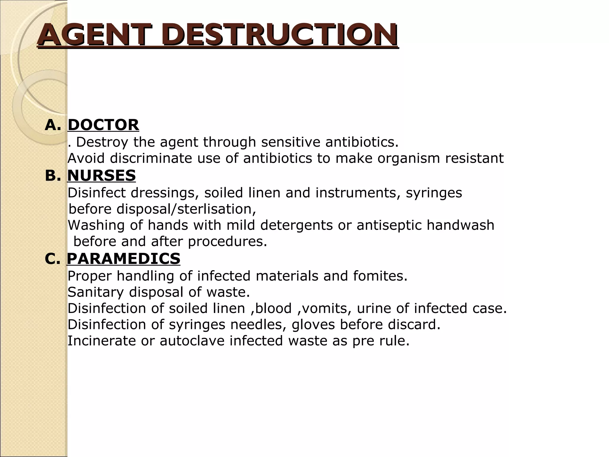 Hospital Infection Control | PPT