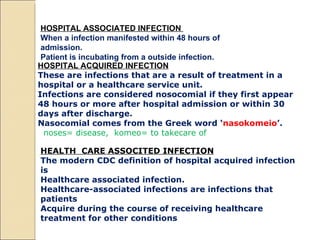 Hospital Infection Control | PPT