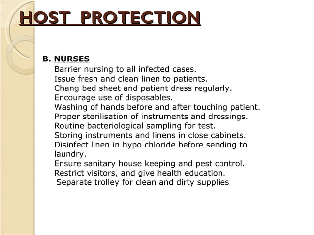 Hospital Infection Control | PPT