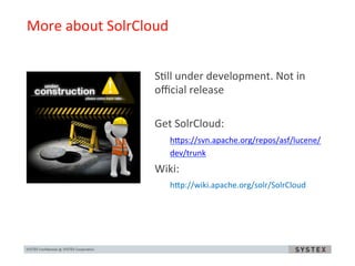 [Hic2011] using hadoop lucene-solr-for-large-scale-search by systex | PDF