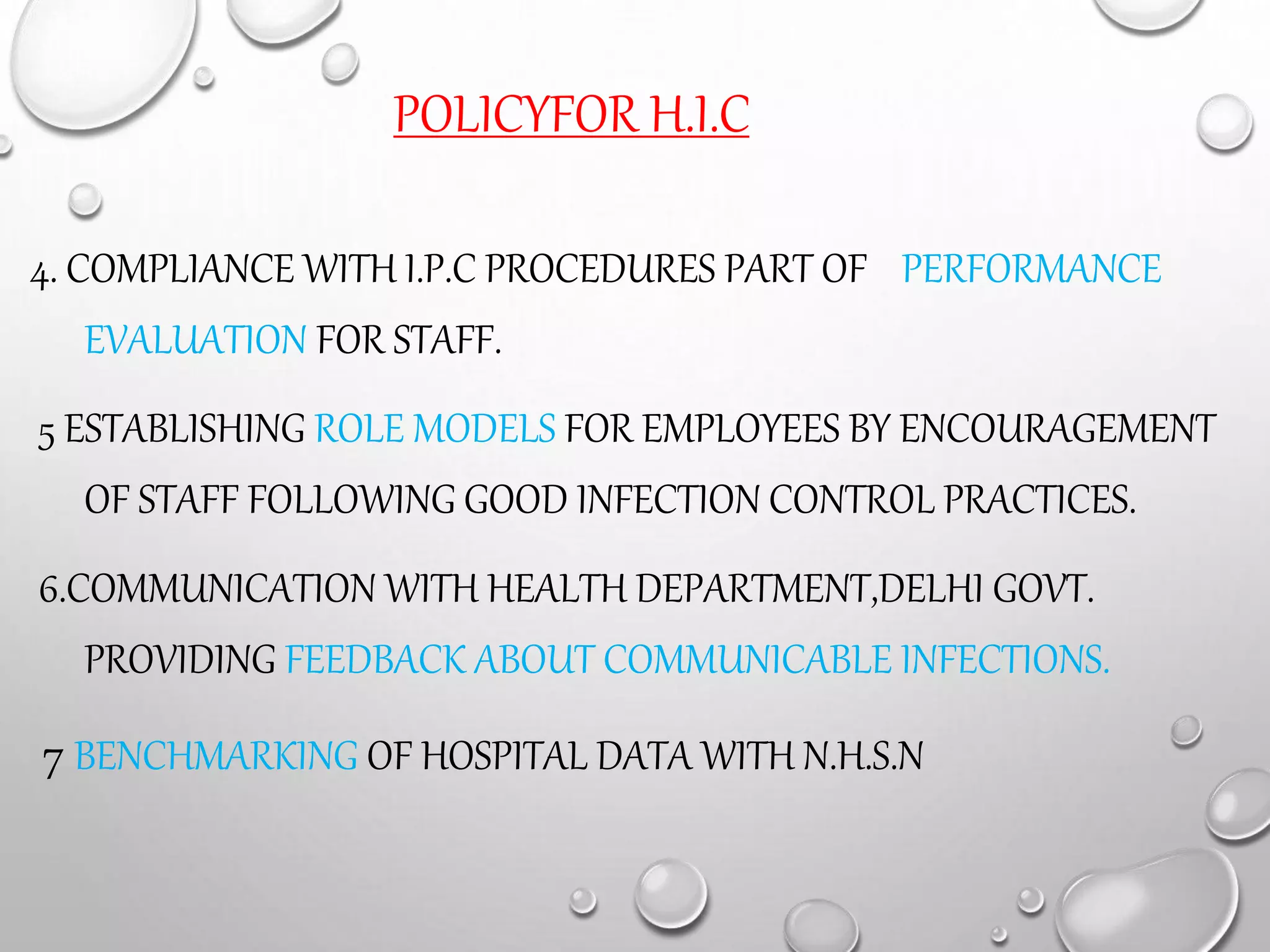 Hospital infection control(Indicators) | PPTX