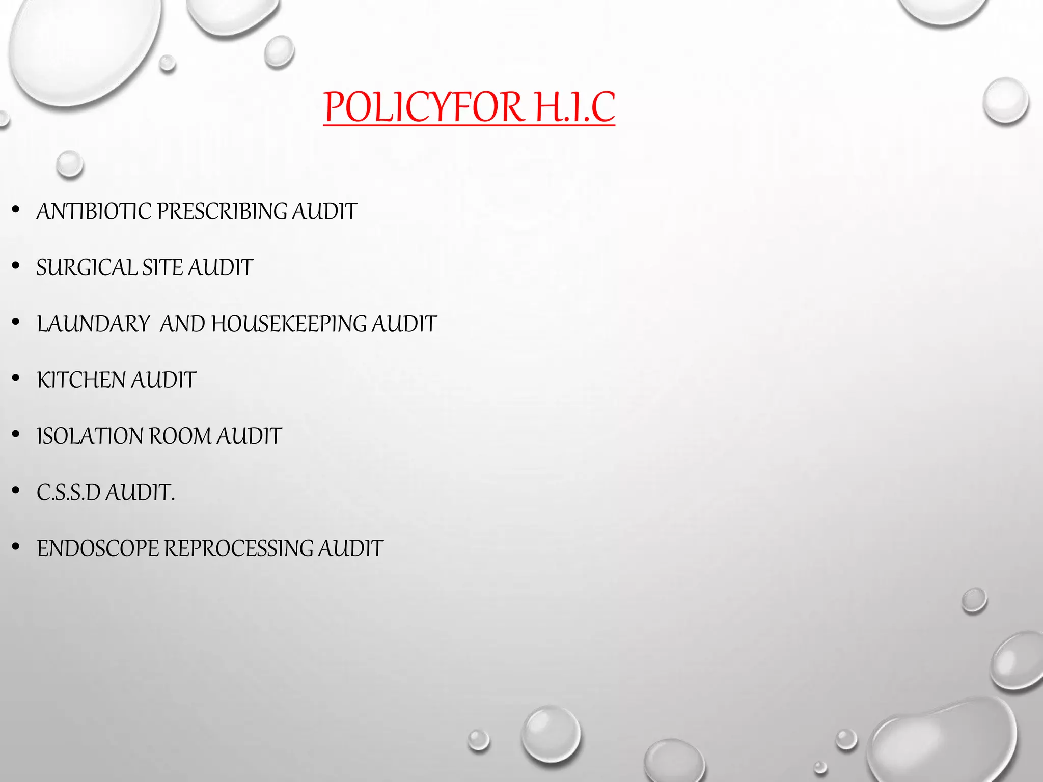 Hospital infection control(Indicators) | PPTX