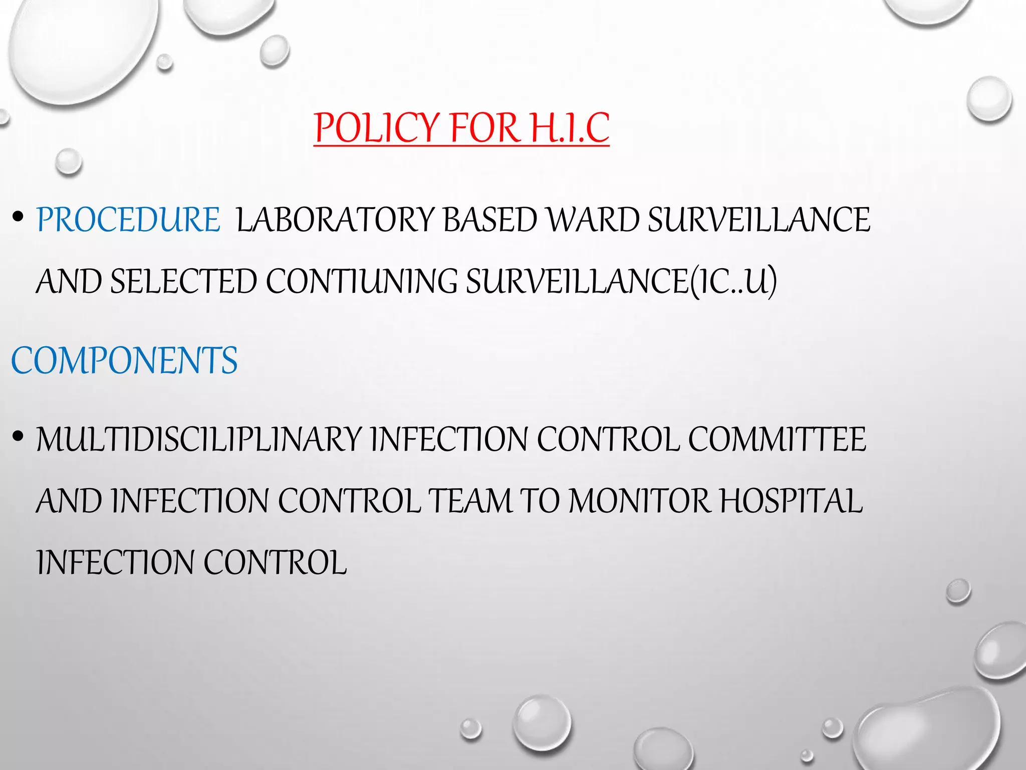 Hospital infection control(Indicators) | PPTX