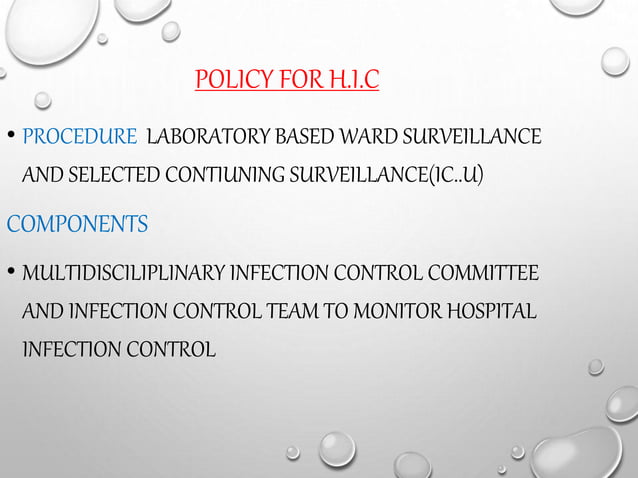 Hospital infection control(Indicators) | PPTX