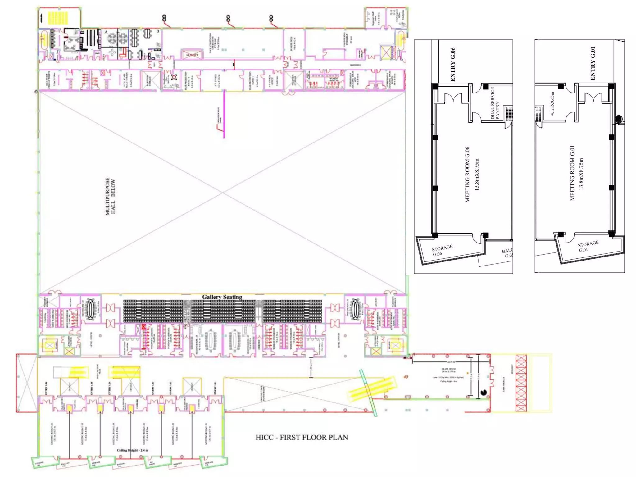 Hyderabad International Convention Centre (HICC) Complete Plans | PPTX