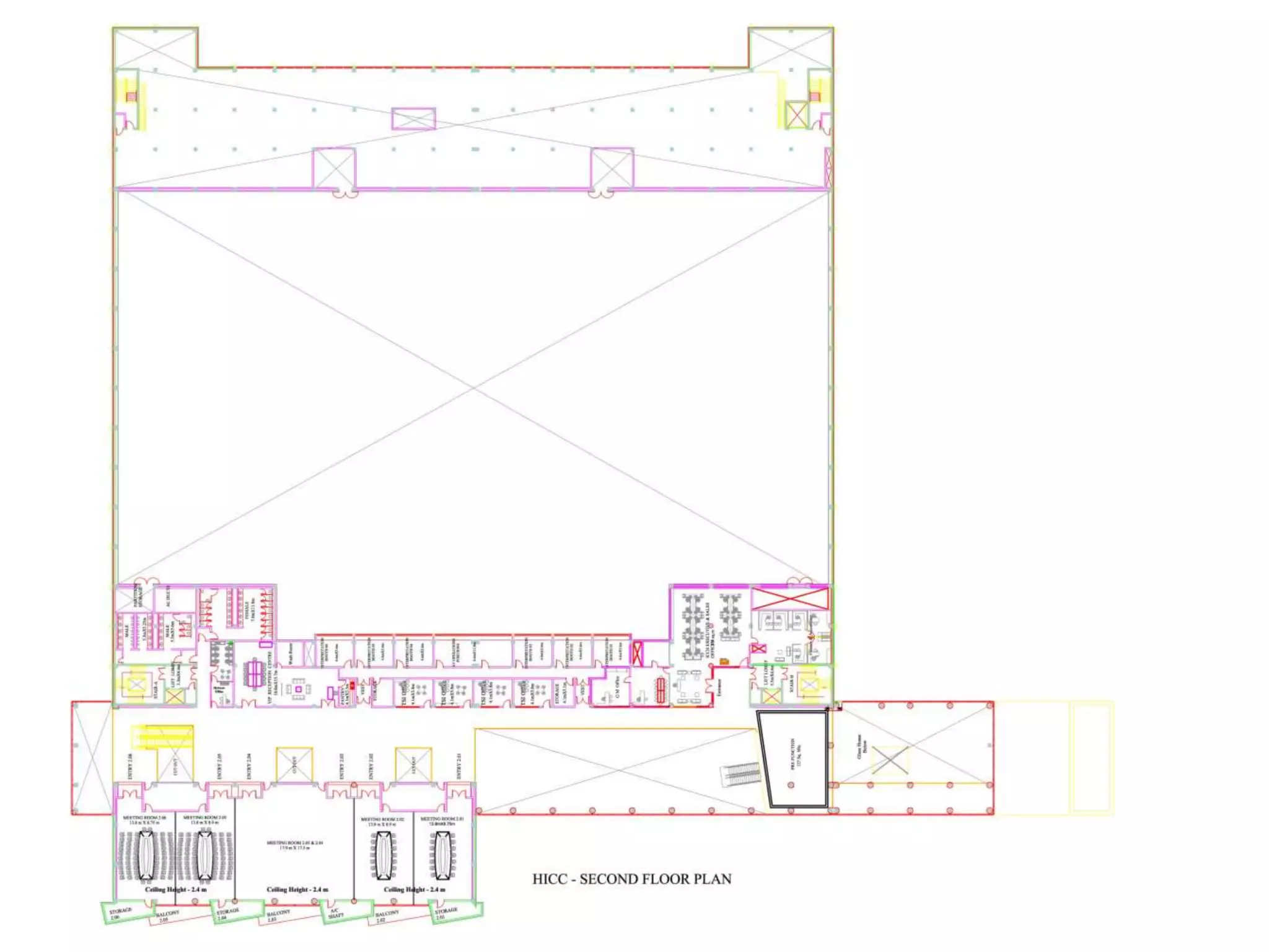 Hyderabad International Convention Centre (HICC) Complete Plans | PPTX