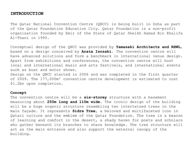 Hyderabad International Convention Centre (HICC) Complete Plans | PPTX
