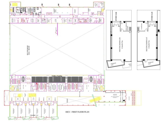 Hyderabad International Convention Centre (HICC) Complete Plans | PPTX