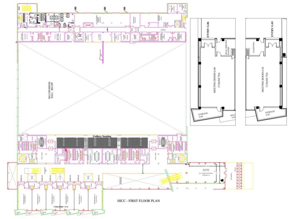 Hyderabad International Convention Centre (HICC) Complete Plans