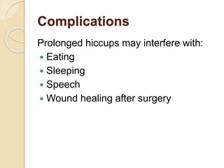 Hiccups | PPTX